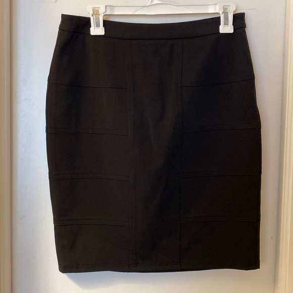 Insight | Skirts | Insight Woven Black Pencil Skirt With Seam Detail ...